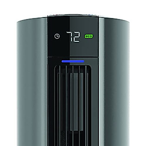 Lasko Portable Fan & Heater All Season Comfort Control Tower Fan and Space Heater in One with Remote Control, Black, FH515,Large