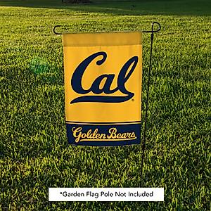 Desert Cactus University of California Berkeley UCB Garden Flag – 19 x 12 inch Golden Bears Banner, For Outdoor Display and Events (Design B)