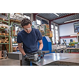 Bosch Professional GSC 18V-16 E 18V System Battery Tin Snips (Power 700 W, Handle Width 156 mm, Brushless Motor Technology, Battery/Charger Not Included)