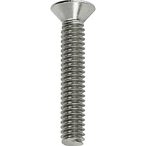 1/4-20 x 1 Flat Head Machine Screws Phillips Drive Stainless Steel Qty 50