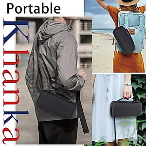 Khanka Hard Travel Case Replacement for Bose SoundLink Flex Bluetooth Portable Speaker (Black)