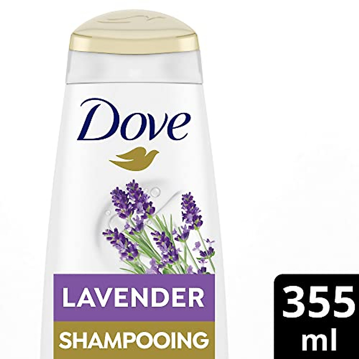 Dove Volume Shampoo for Thinning Hair Thickening Ritual Hair Shampoo with Lavender 12 oz