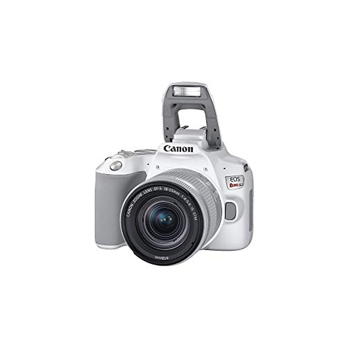 Canon EOS Rebel SL3 Digital SLR Camera with EF-S 18-55mm Lens Kit, Built-in Wi-Fi, Dual Pixel CMOS AF and 3.0 inch Vari-Angle Touch Screen, White