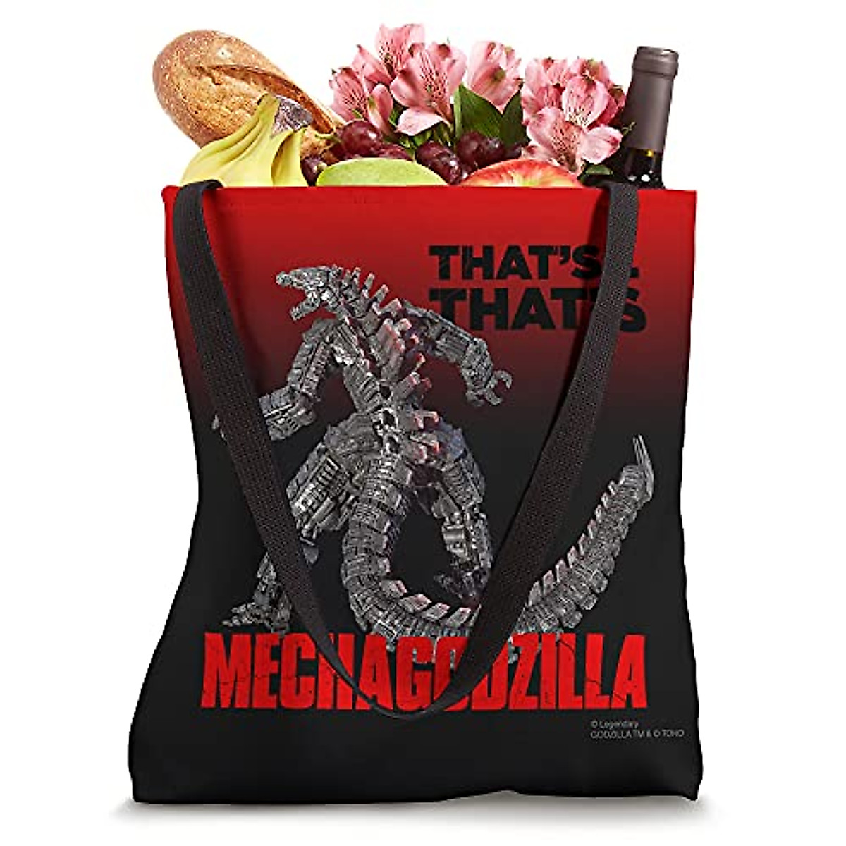 Godzilla vs Kong - That's Mechagodzilla Tote Bag
