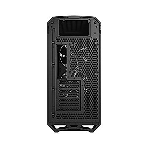 Fractal Design Torrent Black - Solid Side Panel - Open Grille for Maximum air Intake - Two 180mm PWM and Three 140mm Fans Included - Type C - ATX Airflow Mid Tower PC Gaming Case