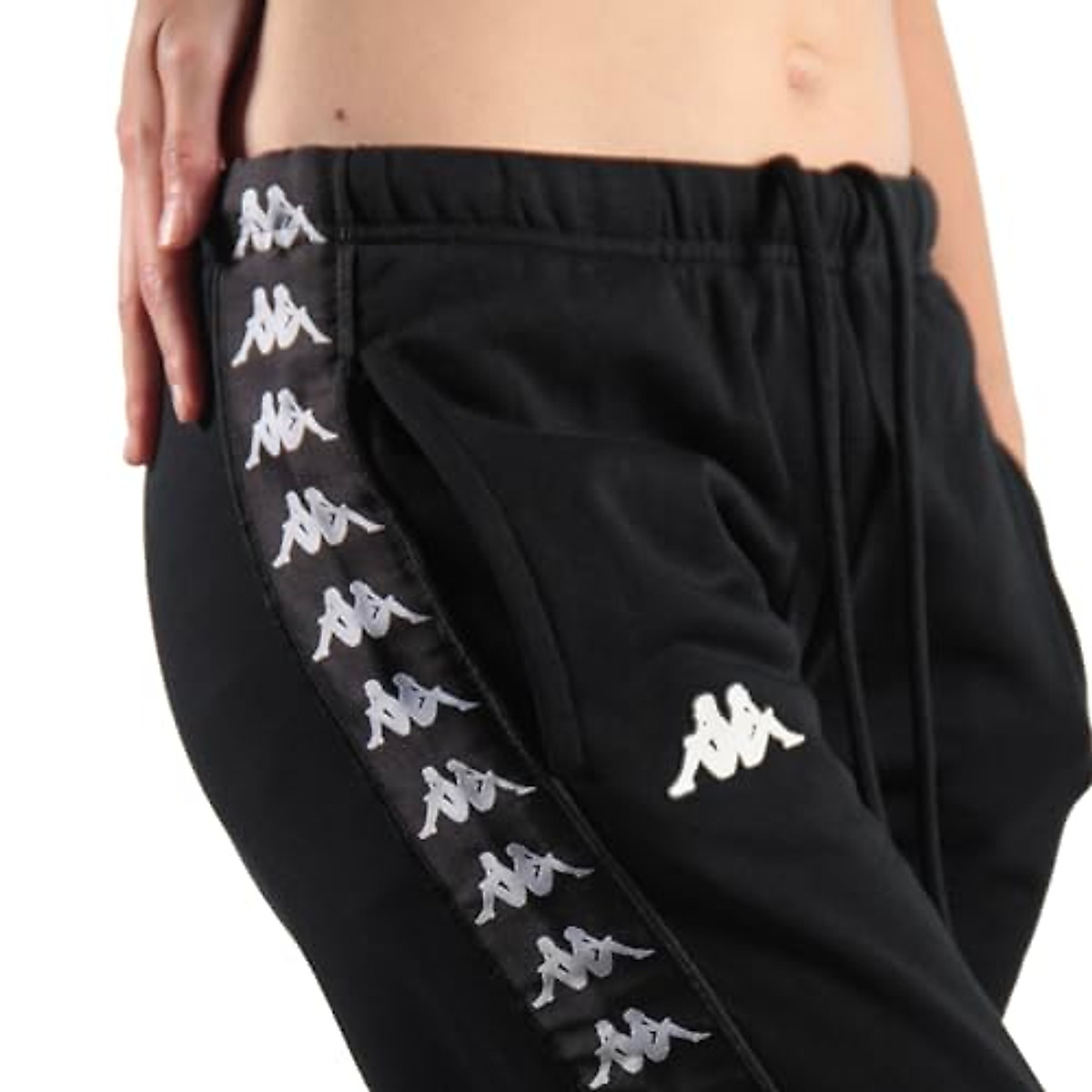 Kappa 222 Banda Wrastoria Black/White MD