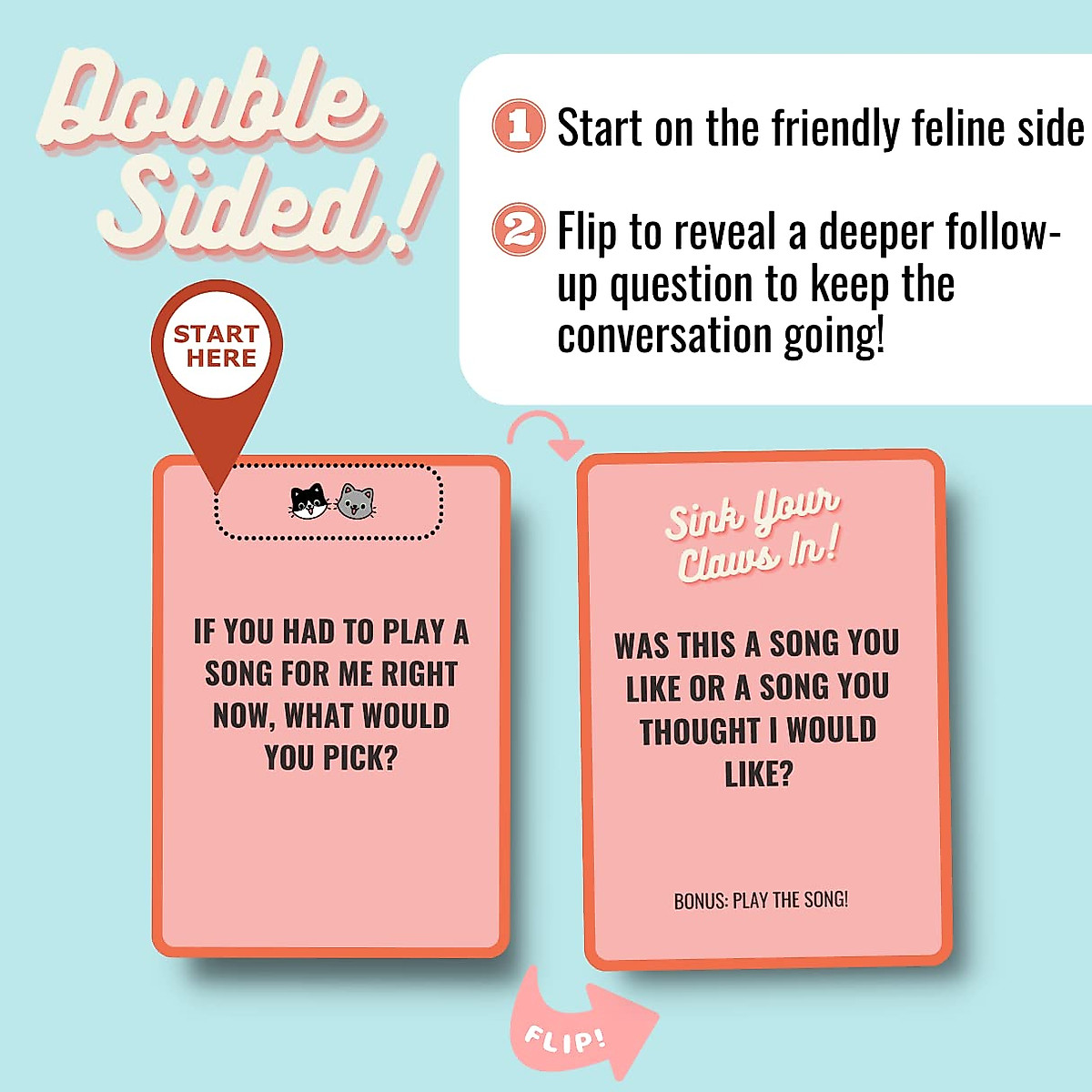 Catnip Conversations Cards - Artfully Designed to Inspire Meaningful Conversations