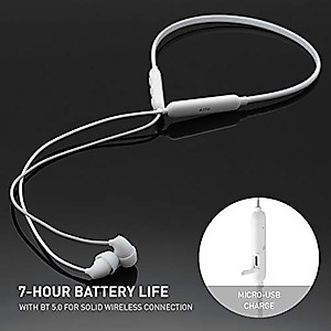 ADVANCED SOUND GROUP Sleeper Wireless Silicone Uni-Body Earphones (White)