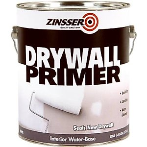 Zinsser 01501 Water-based Drywall Primer, White, 1-gallon