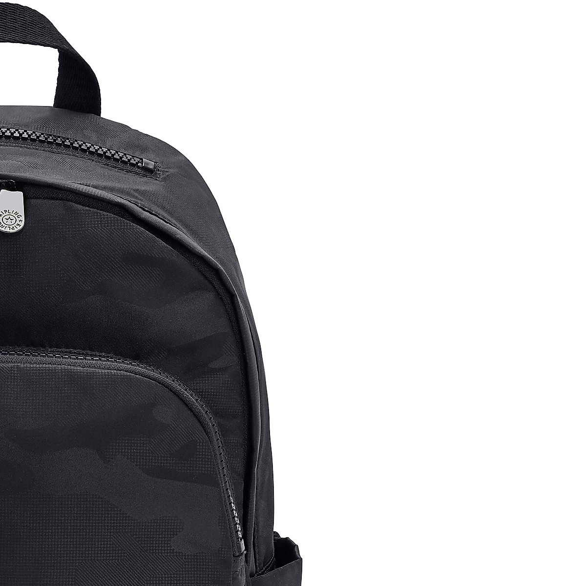 Kipling Delia Backpack Black Camo Emb