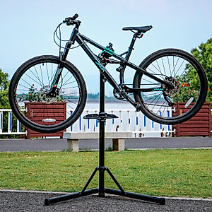 cyclists Bike Repair Stand(Max Load 110lbs)- Bike Stand for Workstand Maintenance - E Bike Repair Stand Bicycle Shop Home Mechanics for Mountain Bike and Road Bike