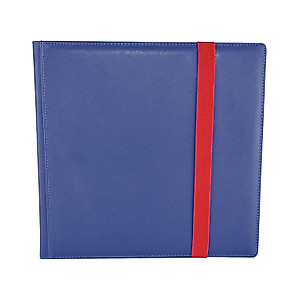 Dex Protection Card Binder 12 | Stores 480 Gaming Cards | Includes 20 Side Loading Card Pages | 12 Card Page Format | Strap Closure | Smooth Matte Padded Finish | Velvet Lined Interior