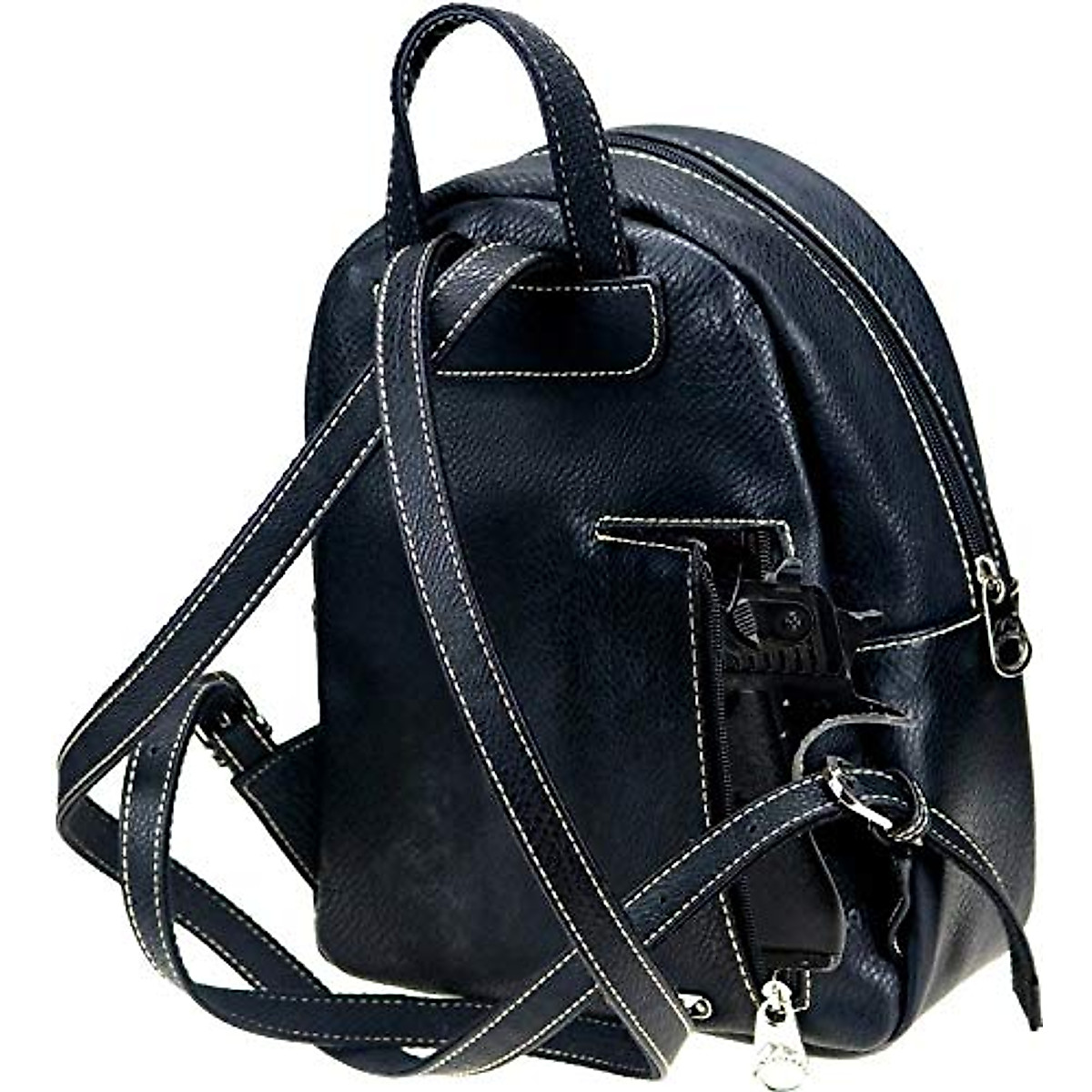 Montana West MW457-8392 Montana West Sugar Skull Collection Handbag-Black Western Hobo Cowhide Leather Concealed Carry Purse