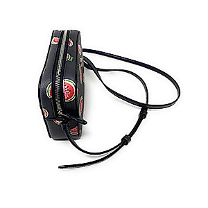 COACH WOMENS MINI CAMERA BAG WITH WATERMELON PRINT 3270 NAVY RED MULTI