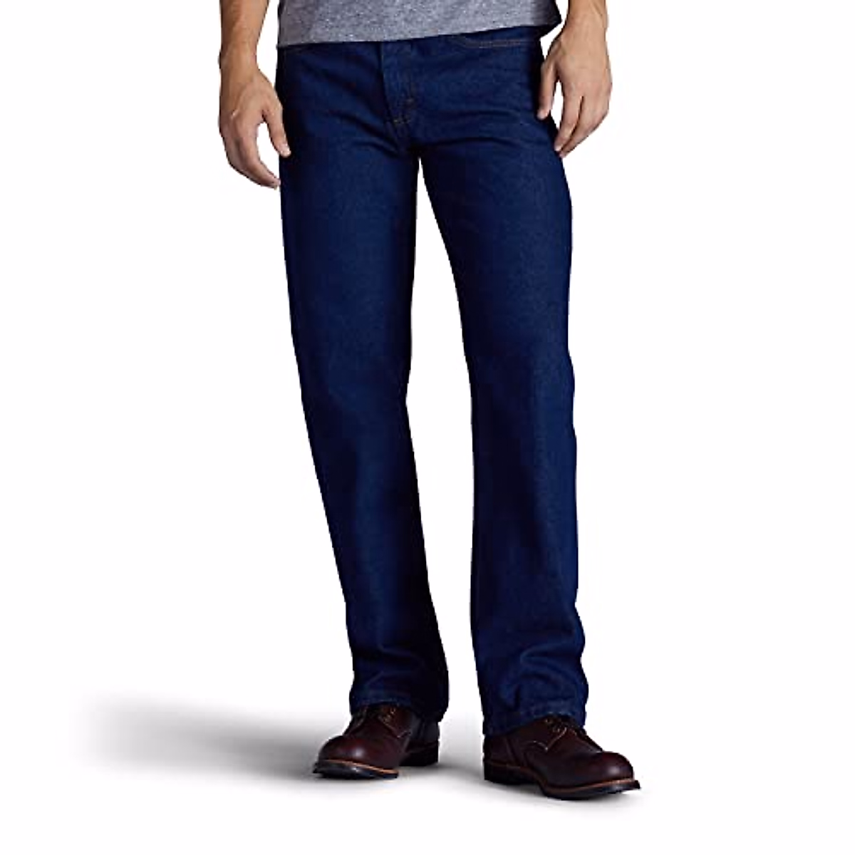Lee Men's Regular Fit Bootcut Jean, Pepper Prewash, 38W x 36L