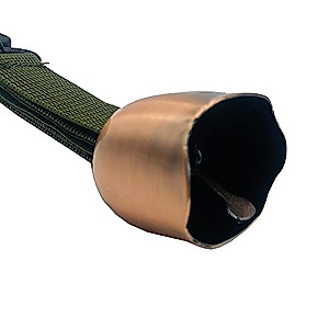 Wvkzuc 1 Pcs Alloy Grazing Cow Bells Cattle Horse Sheep Camel Grazing Long Distance Anti-Lost Bells Farm Pet Anti-Theft Accessories Bell