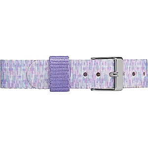 Timex Youth Kids Analog 32mm Nylon Strap |Purple| Watch TW7C12200
