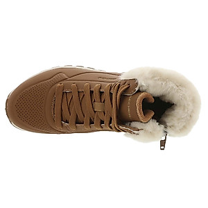 Skechers Women's Sneaker Fashion Boot, Chestnut, 8