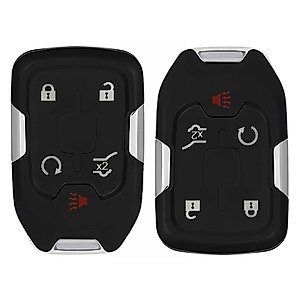 OCPTY 2 PCS Flip Key Entry Remote Control uncut Key Fob(Shell Case) Replacement for GMC Acadia/Terrain 2017-2020 HYQ1EA HYQ1AA 13508275 13584502