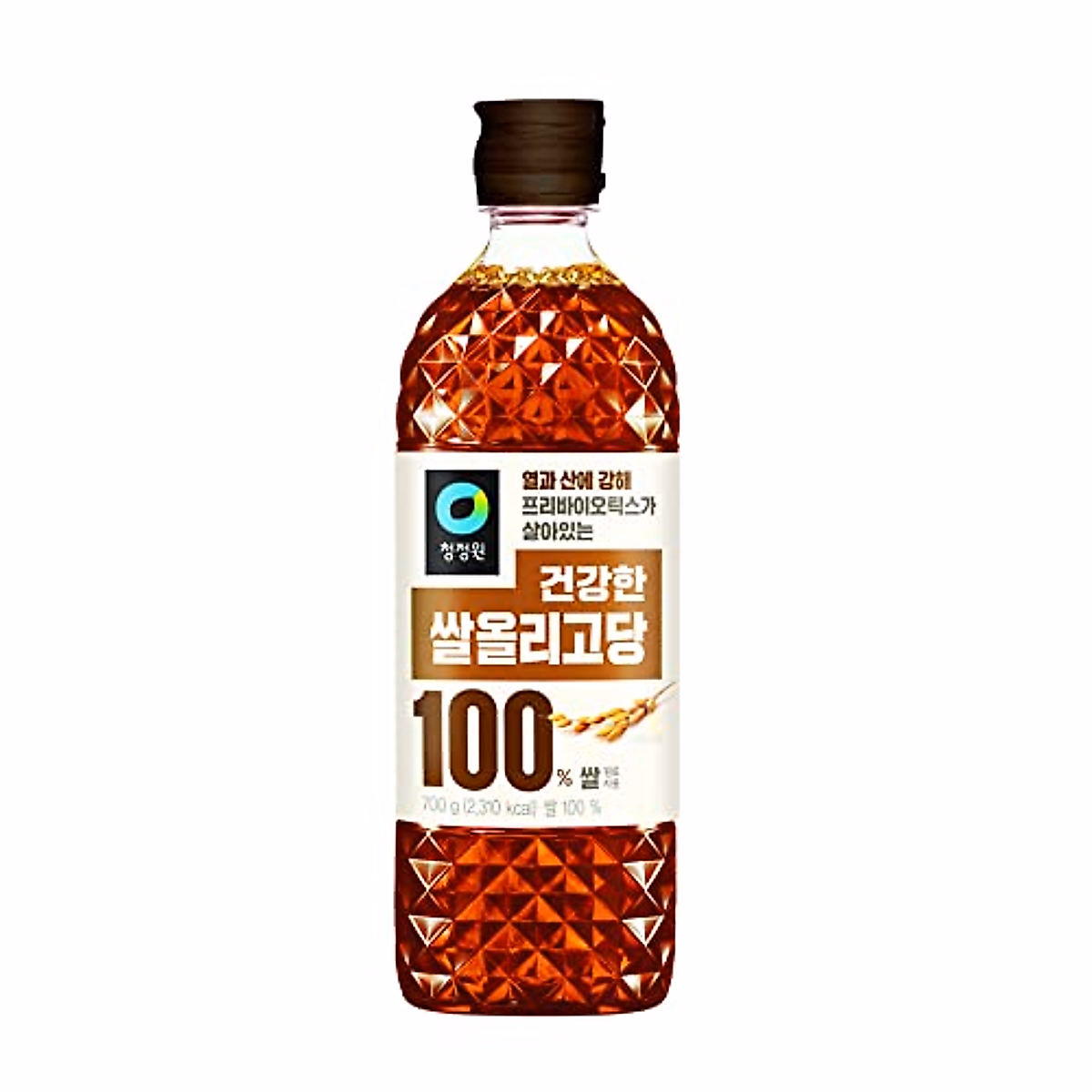 Chung Jung One O'Food Korean Cooking Malt Syrup, Oligo Syrup, Korean Pantry Staple Essentials (Rice Oligo, 700g)