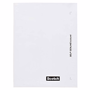 Scotch Flexible Poly Mailer, 14.25 x 18.75 Inches, 3-Pack (8990W-3)