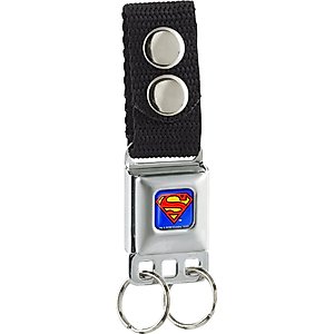 Buckle-Down Keychain - Superman 4.5" x 1"