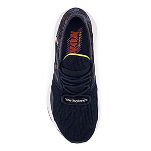 New Balance Women's Fresh Foam Roav V1 Running Shoe, Black/Gray, 7.5