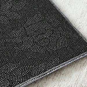 MSUIINT Flower Shaped Rug, Round Bedroom Bedside Blanket Carpet, Aesthetic Cute Flower Round Area Rug, Non Slip Circle Soft Fluffy Flower Rug Indoor Floor Mat(Green)