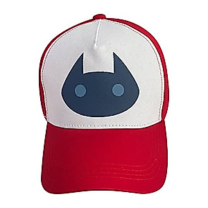 Unisex Luz Noceda Cosplay Hat Owl Print Baseball Cap Luz Cosplay Costume Accessories Adjustable (Red Cap)