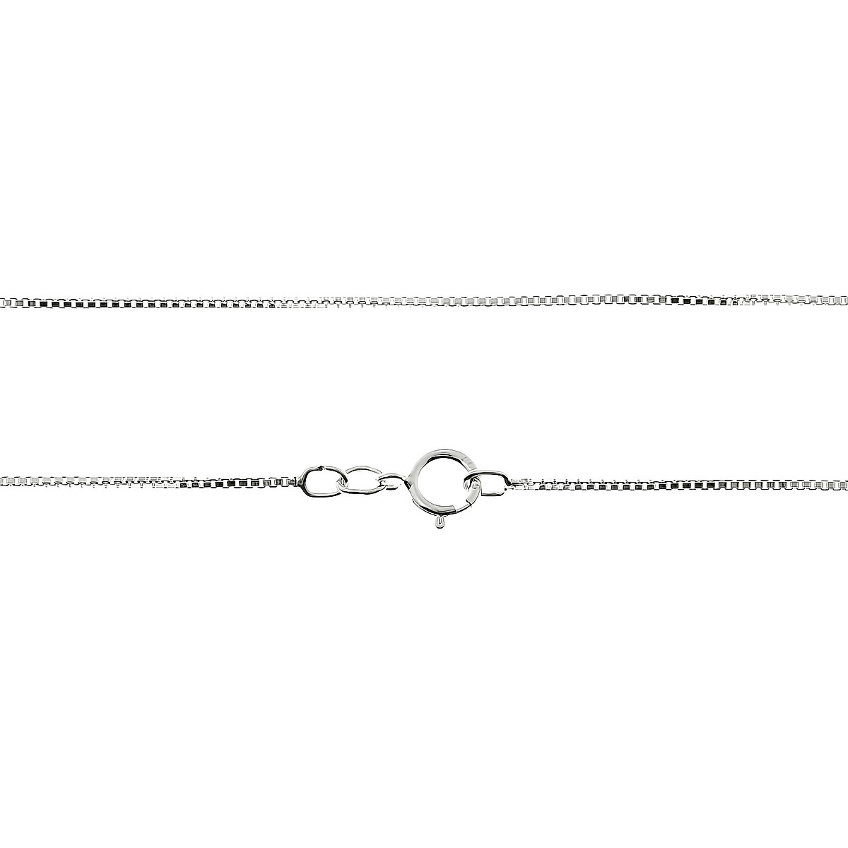 Personalized Sterling Silver Round Name Charm Necklace with Choice of Swarovski® Birthstone Setting.