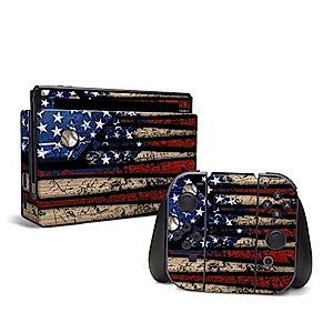 Old Glory - Decal Sticker Wrap - Compatible with Nintendo Switch