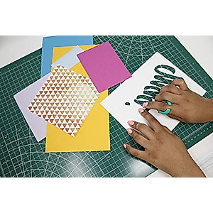 Excel Blades K71 Fingertip Craft Knife - 7 Inch Ergonomic Hobby Knife With Finger Loop - Crafting Supplies - Scrapbooking Knife and Cutting Tool For Precision Cutting and Trimming - Green Teal