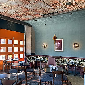 From Plain To Beautiful In Hours 261 Ridged Metal PVC 2' x 2' Lay-in Ceiling Tile (Covers / 40 sq.ft), Old Tin Roof, 10 Piece