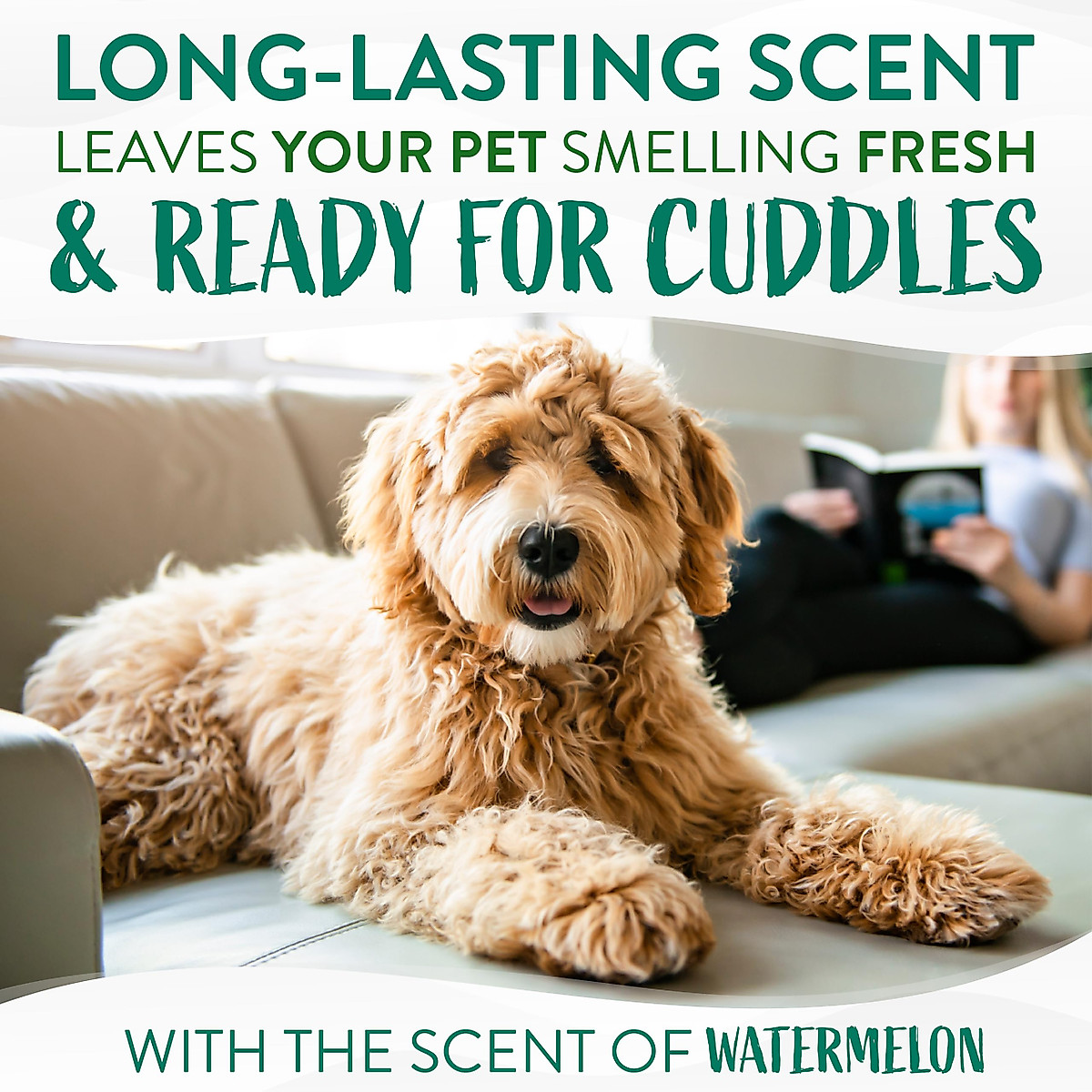 TropiClean Watermelon Cat & Dog Deodorizing Spray | Cat & Dog Grooming Supplies | 8 oz | Made in The USA