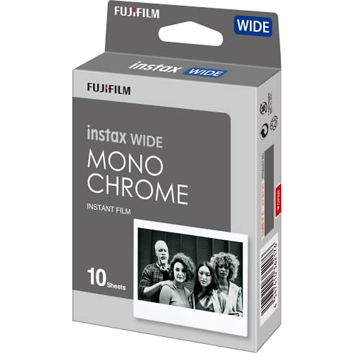 Fujifilm Instax Wide Monochrome Film - 10 Exposures
