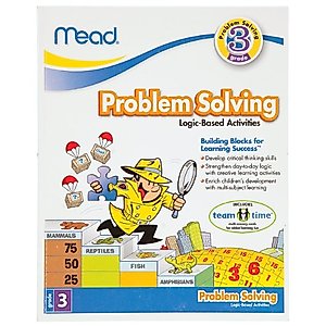 Mead 3rd Grade Problem Solving Workbook, 10 x 8-Inches, 96 Pages (48032)