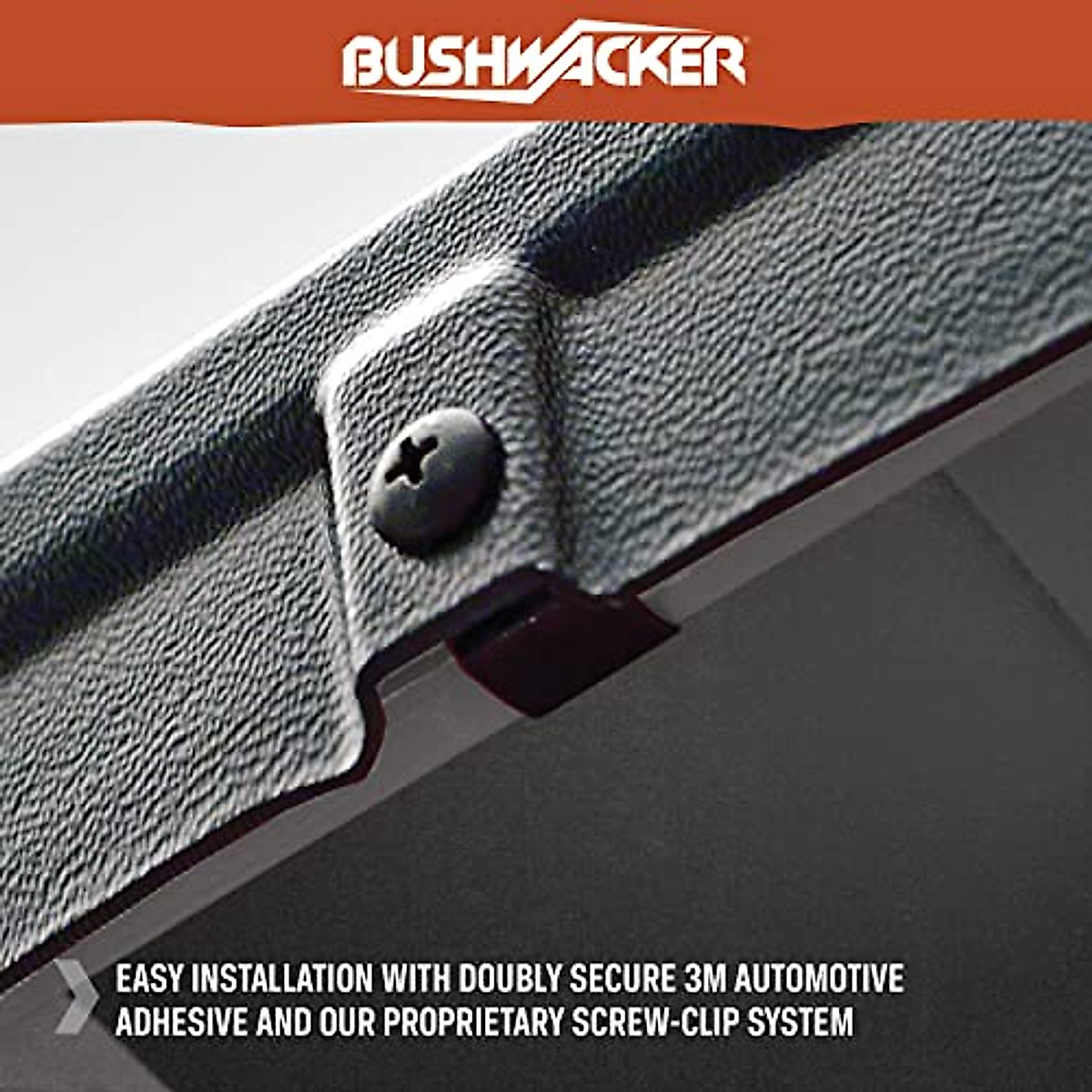 Bushwacker Ultimate BedRail Caps - SmoothBack w/ Stake Holes | 2-Piece Set, Black, Smooth Finish | 48522 | Fits 2007-2014 Chevrolet Silverado 1500, 2500 HD, 3500 HD w/ 8.1' Bed (Excludes Dually)