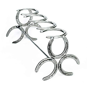 Rustic Horseshoe Boot Rack - 1 Pair, 2 Pairs, 3 Pairs, and 4 Pairs - The Heritage Forge