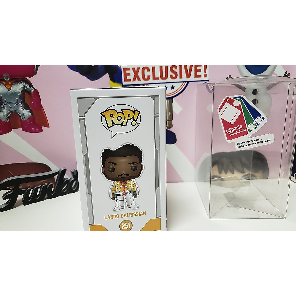 Solo A Star Wars Story Funko POP! Star Wars Lando Calrissian Exclusive Vinyl Bobble Head #251