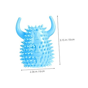 BESPORTBLE Pet Teething Toys Dog Toothbrush Toy Dog Grinding Toy Dog Dental Toys Puppy Toys Pet Molar Toy Puppy Chew Toy Puppy Aggressive Chewer Puppy Teething Toy Tool