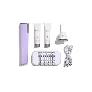 DERMAFLASH ONE Device, Exfoliating and Peach Fuzz Hair Removal, Sonic Dermaplaning Tool