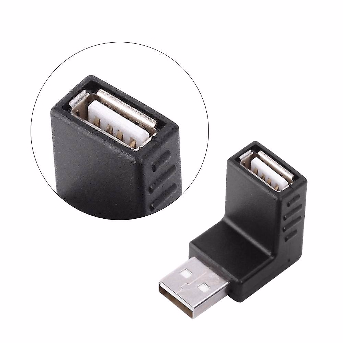 Eboxer Pack of 40 Multiple USB2.0 Adapters Micro/ Mini/ Type-B/ Male/ Female Converters Connectors for Laptop Computer Mobile Hard Drives