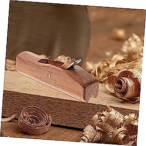 DOITOOL 3pcs Mini Mahogany Angle Planer Hand Tools Mini Portable Shaver Japanese Tools Woodworking Japanese Block Plane Thickness Planers Woodworking Block Hand Plane Planer Router Plane