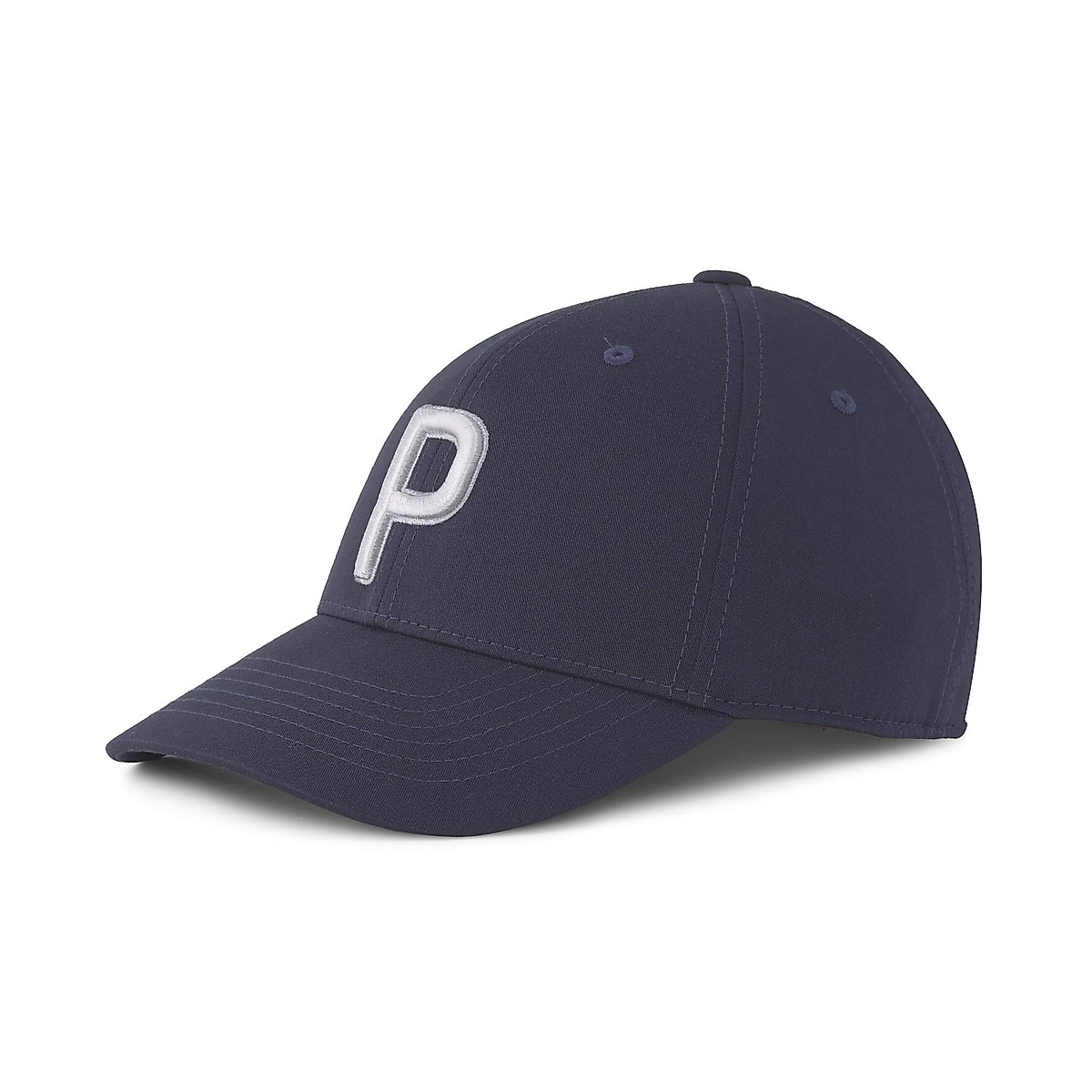 PUMA Golf 2021 P Hat (Women's, Navy Blazer, One Size)