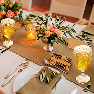 Rtteri 12 Pcs Vintage Glass Goblet Stemmed Wine Glasses Bulks 10 oz Wine Glasses Set High Clear Wine Glass Glassware for Juice Liquor Party Wedding Bars Restaurants Romantic Embossed (Flesh Pink)