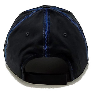 Checkered Flag Men's Mopar Cap an Adjustable Black Fabric Hat