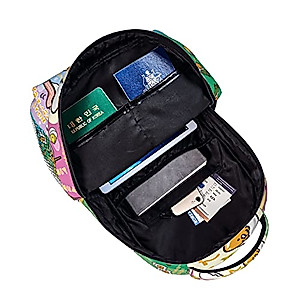 Falak Anime Backpack Laptop Bag Daypack Cartoon Casual Classic Basic Lightweight Backpacks