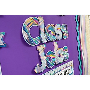 Teacher Created Resources Iridescent Funtastic 4" Letters Combo Pack (TCR8708)