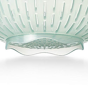 OXO Good Grips 5 Quart Colander in Sea Glass
