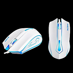 Lazy Pad,uvvy Wired Computer Mice Ergonomic Design 1000dpi for Office and Home Corded Computer Mouse Gaming Mechanical Mouse